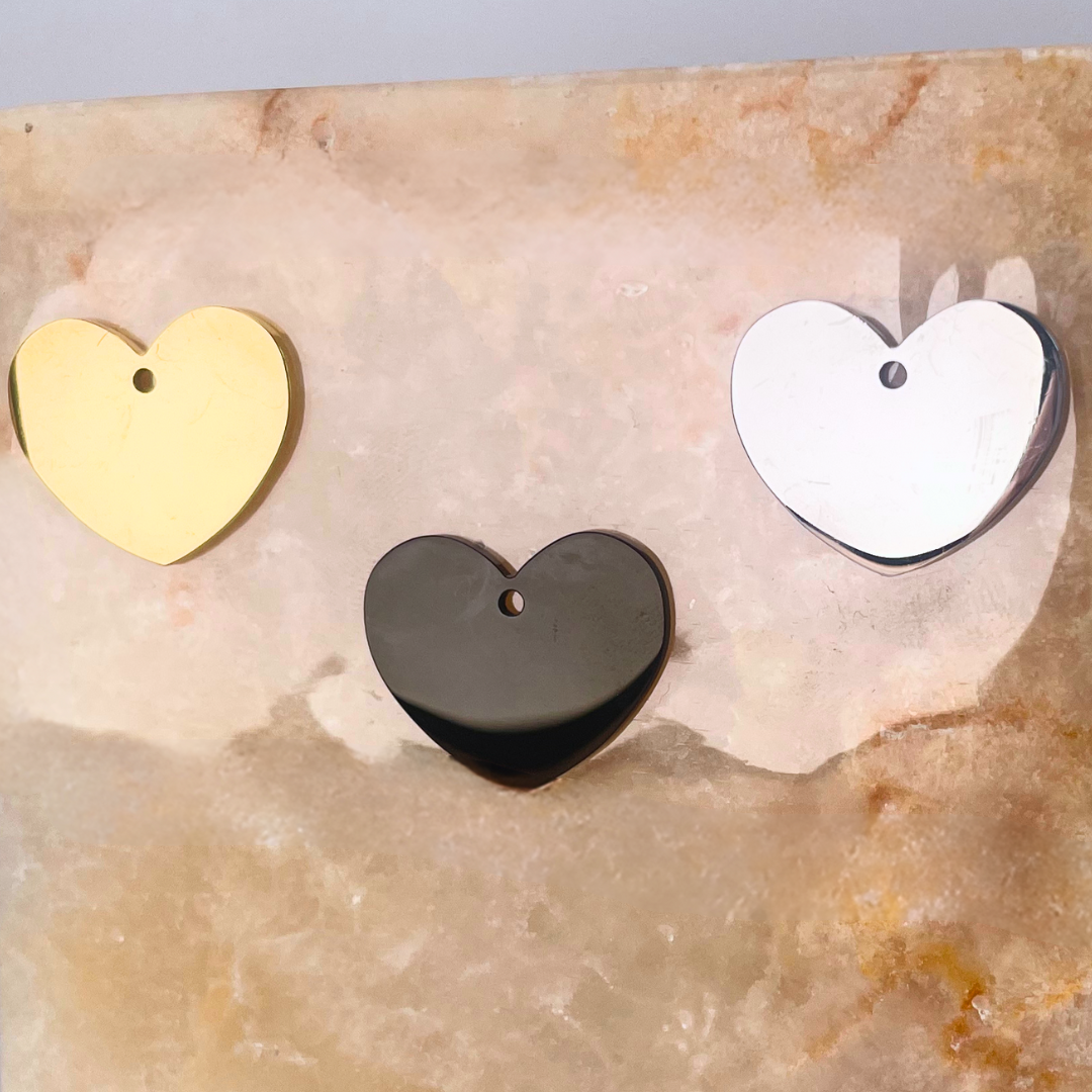 CHARMED || Heart Dog Tag– A R M E D